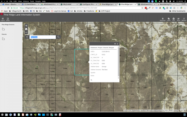 Lakota Lands Recover Project Develops Searchable Allotment Map for ...